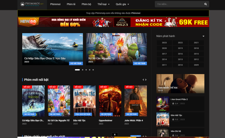 Tổng hợp các Web coi phim chiếu rạp lậu mới nhất 2025